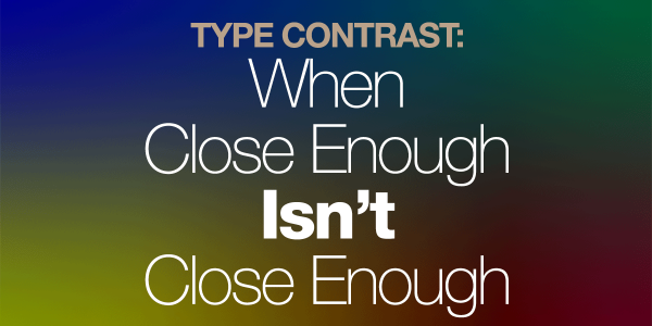 When Close Enough Isn’t Close Enough – Logo Design Theory